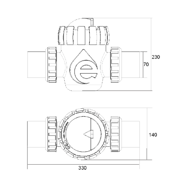 Clorador Salino SCC Mini Emaux - Inmera